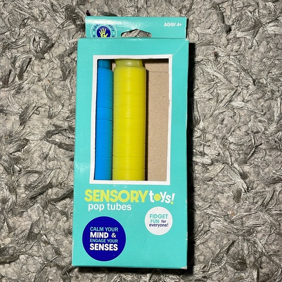 fidget friendly | Toys | Pop Tubes Sensory Fidget Toys 2count | Poshmark